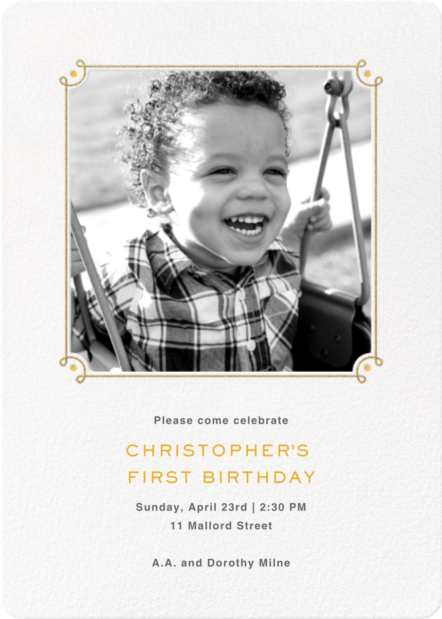 First Birthday Invitations & Invitation Templates | Paperless Post