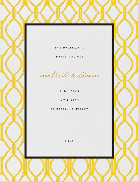 Cadogan Yellow Vertical | Send online instantly | Track opens