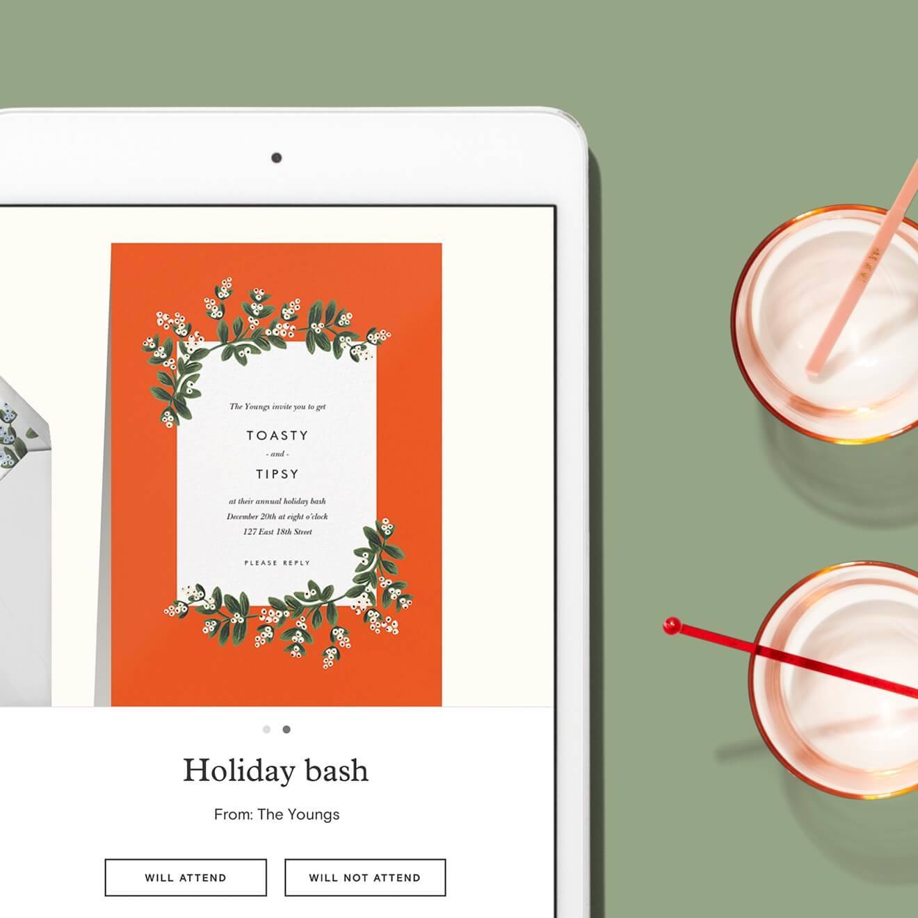 Online invitations and cards - Custom paper designs - Paperless Post